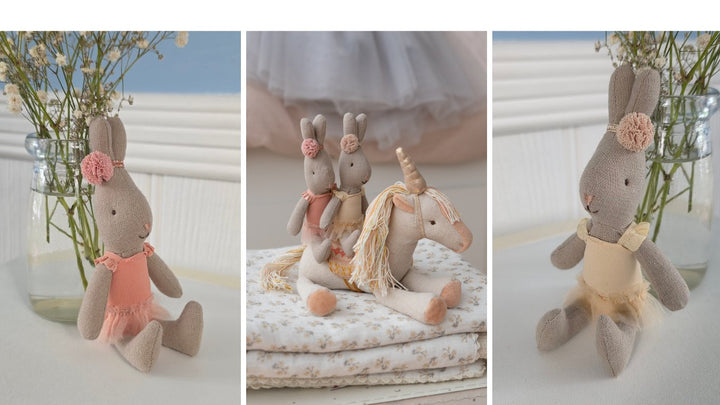 Maileg Micro Bunny and Rabbit.