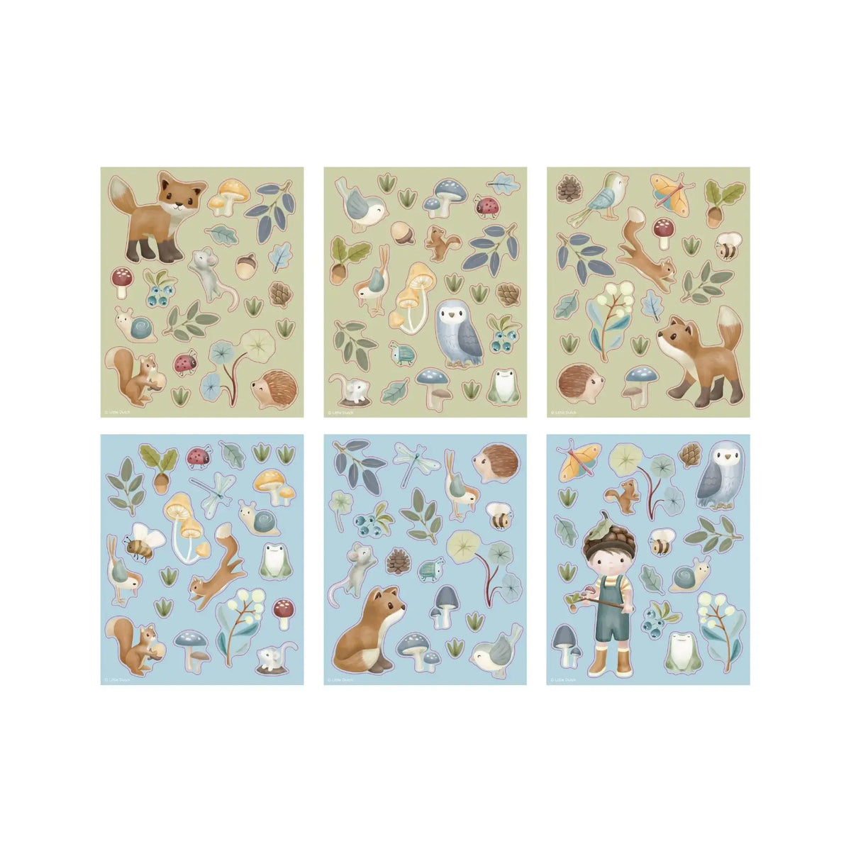 Little Dutch Sticker Story - Forest Friends Fun!