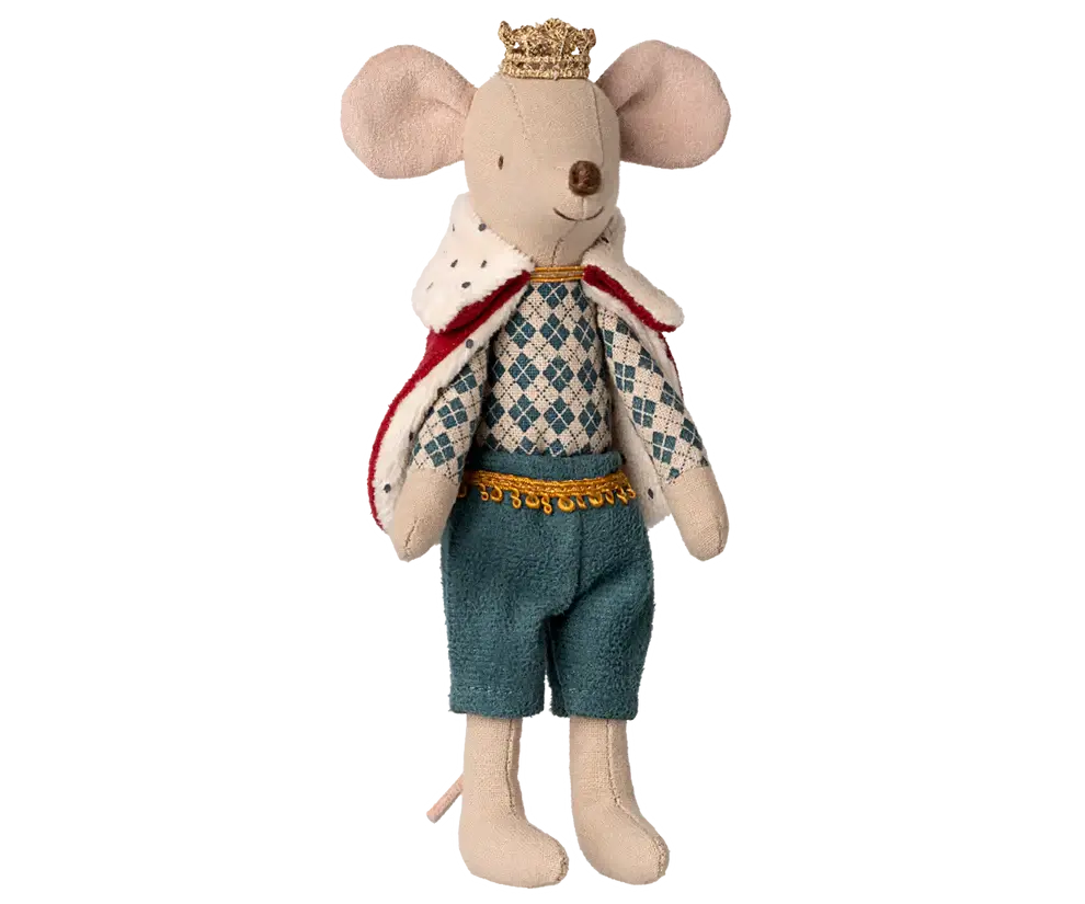 *PRE-ORDER* Maileg King Mouse Dad - Royal Anticipation!