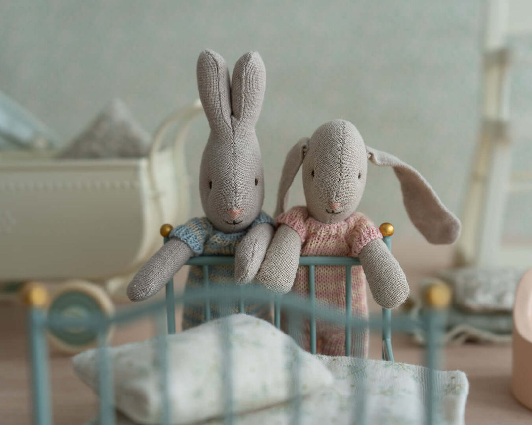 Maileg Micro Bunny and Rabbit.