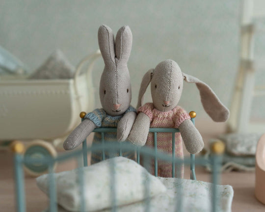 Maileg Micro Bunny and Rabbit.