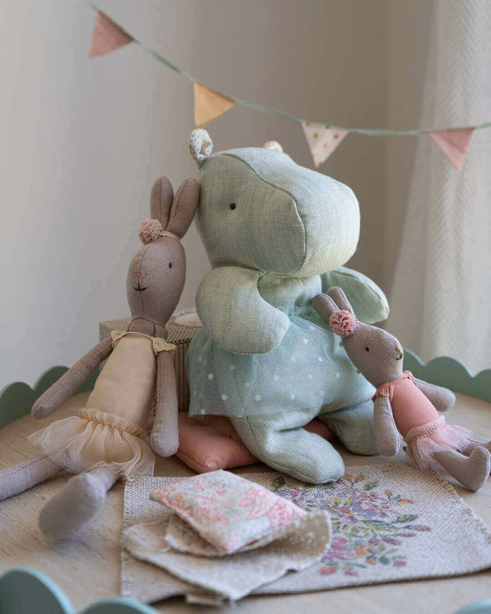 PRE-ORDER Maileg Micro Rabbit in Pink Ballerina Outfit