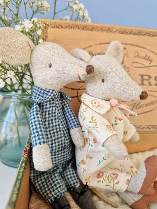 Maileg Matchbox Mice and Friends