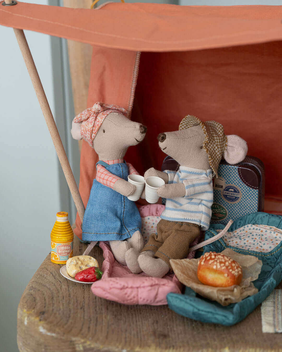 Maileg Happy Camping Tent - Adventure Awaits!