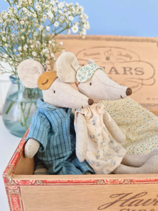 Maileg Matchbox Mice and Friends