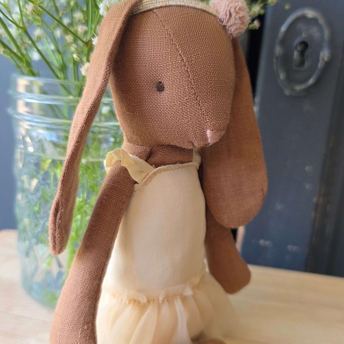 PRE-ORDER Maileg Bunny in Cream Ballerina Outfit