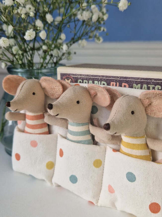 Maileg Matchbox Mice and Friends
