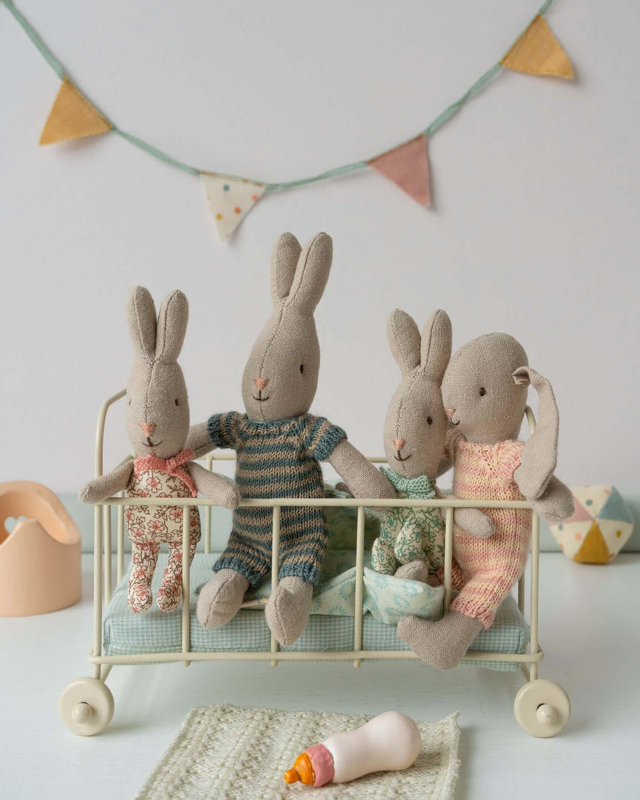 Maileg Micro Bunny and Rabbit.