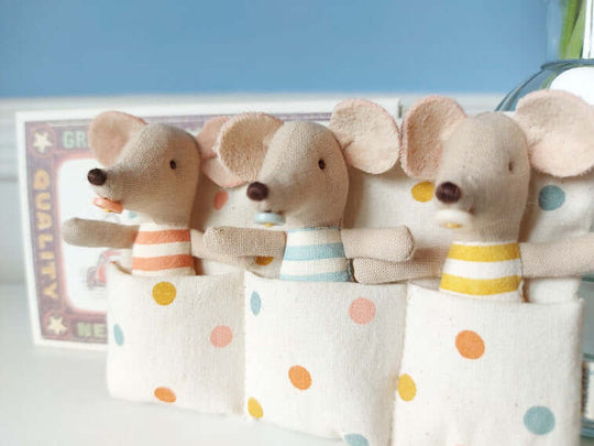 Maileg Matchbox Mice and Friends